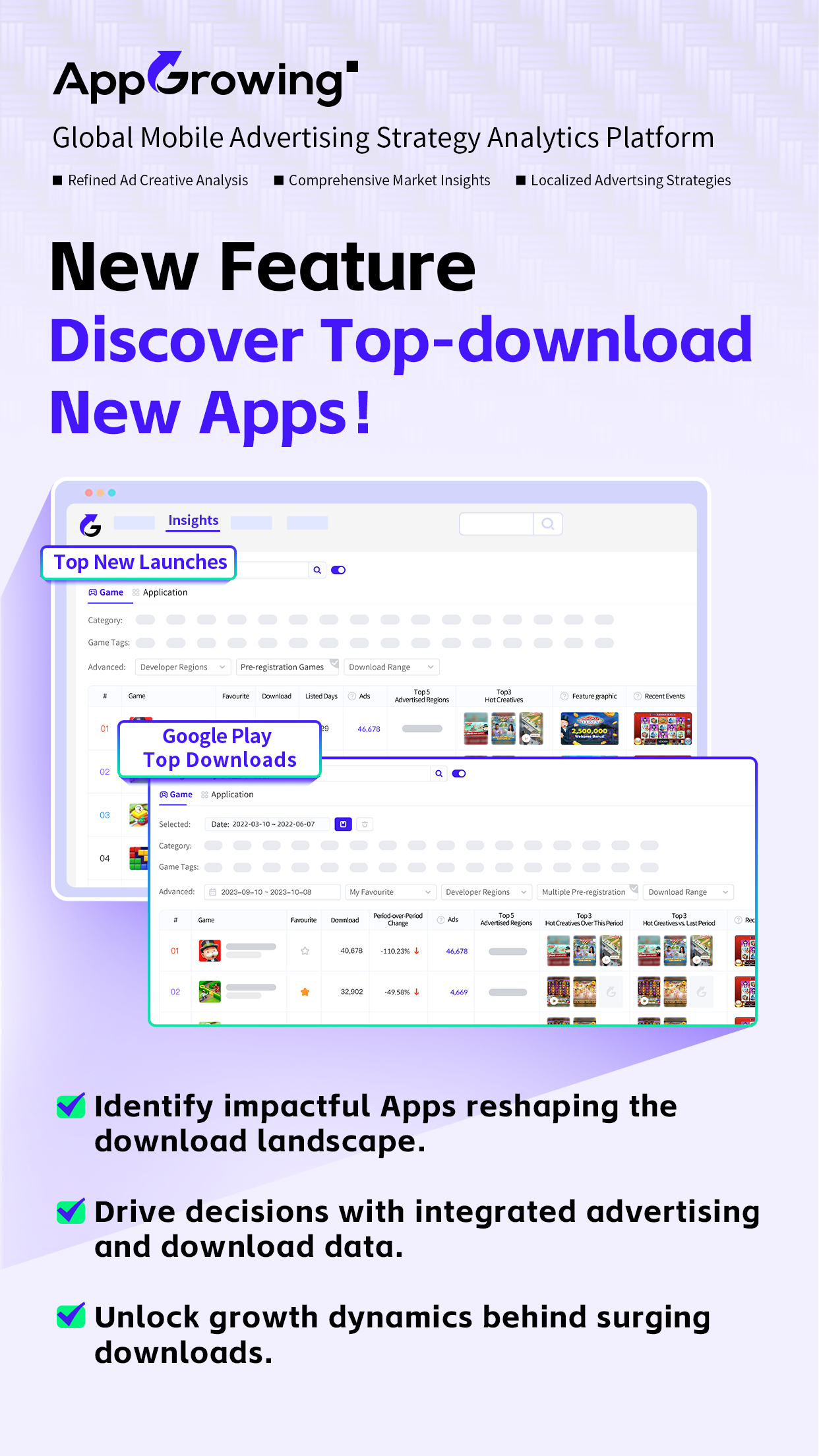 Discover Top-download New Apps！