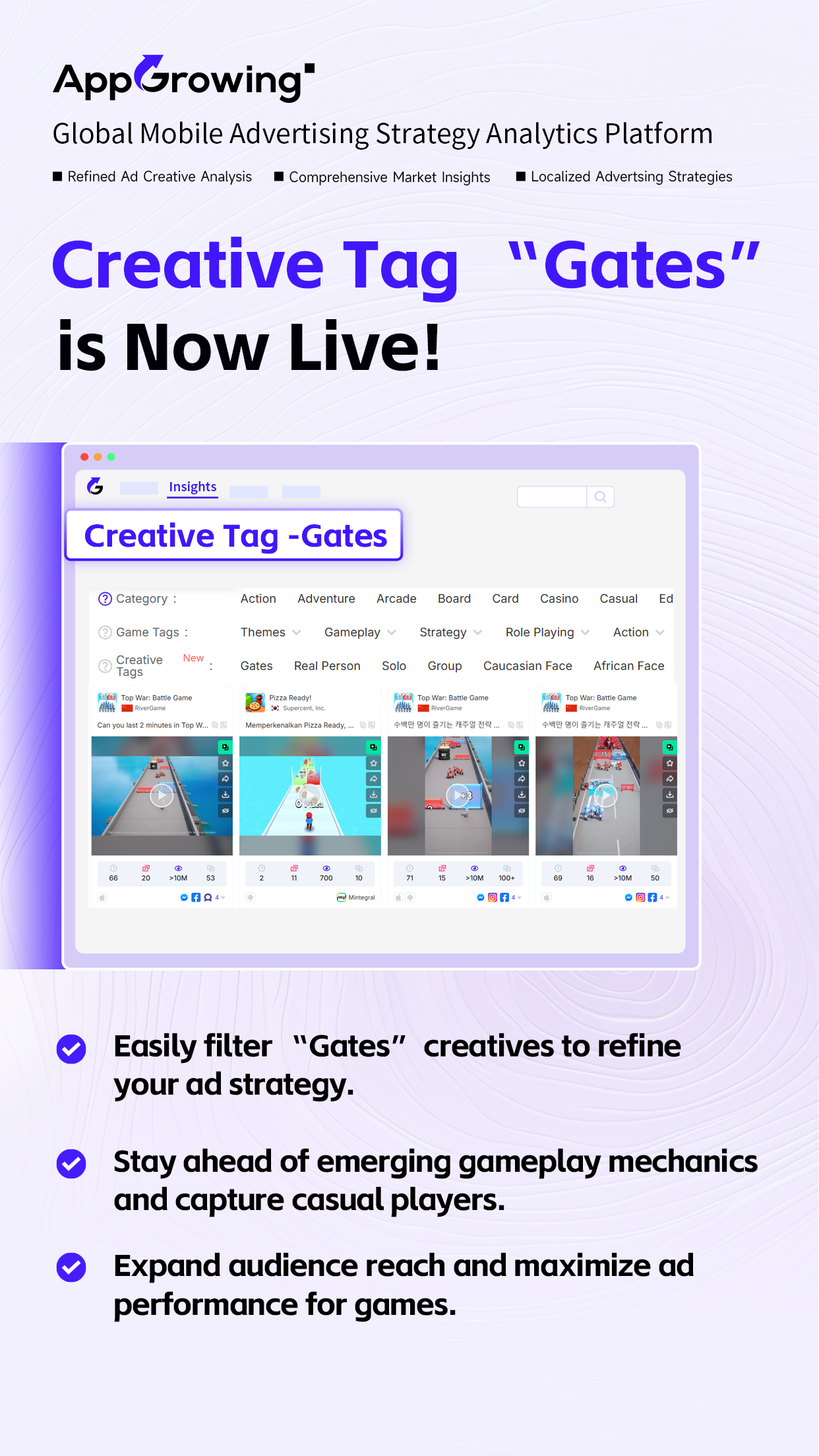 [Creative Tag —— Gates] is Now Available!
